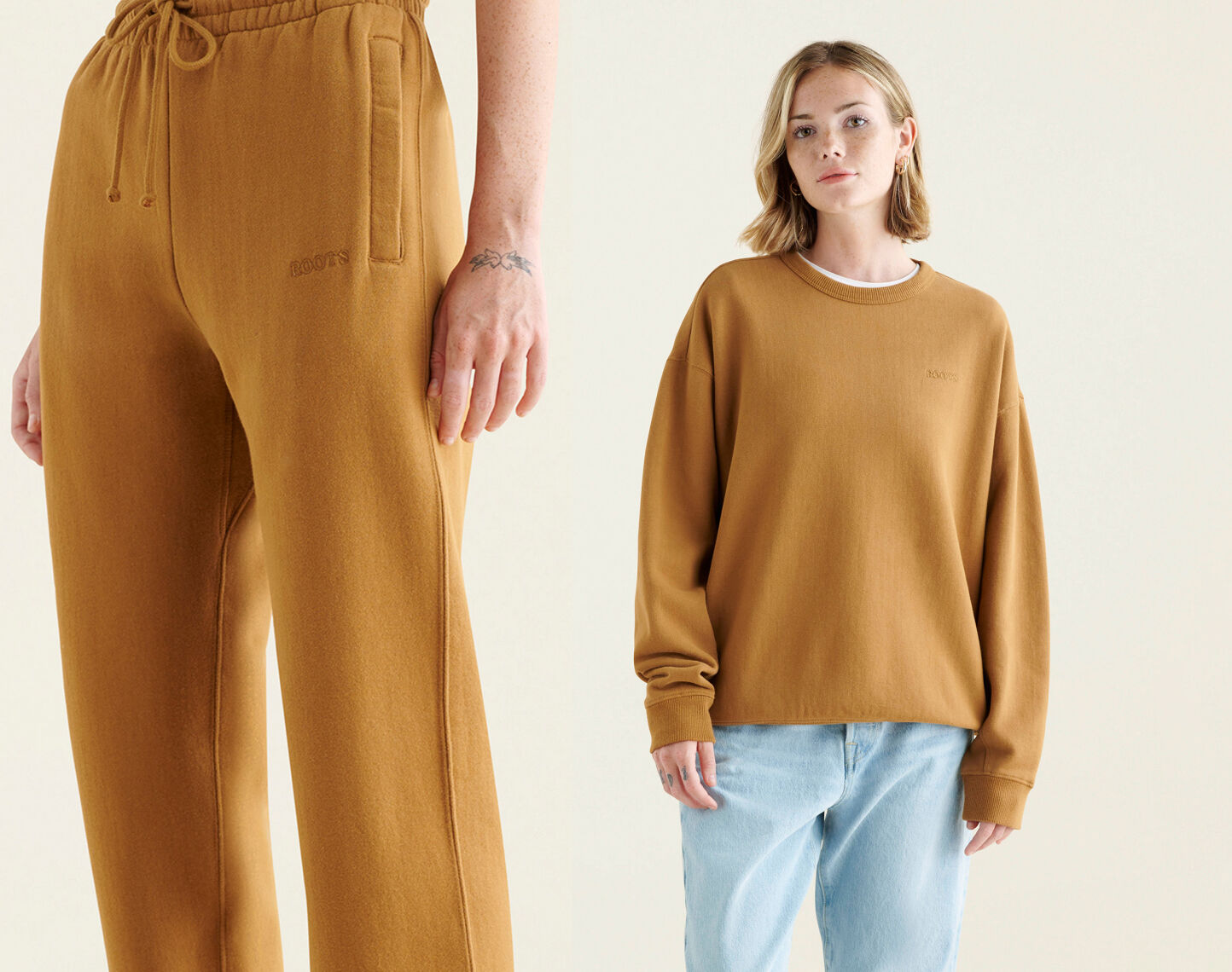 Sweats: Sweatshirts, Sweatpants, and Sweatsuits | Roots