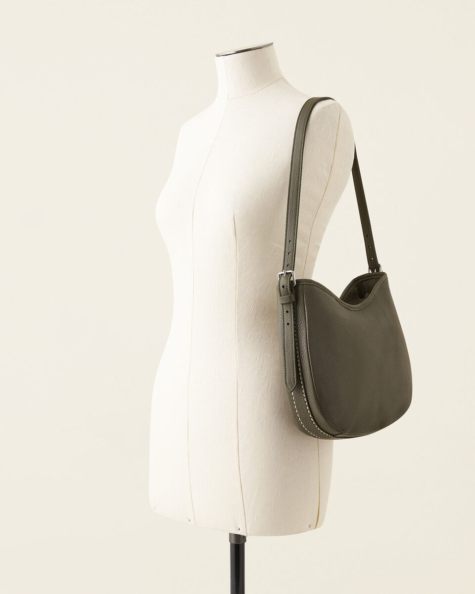 Petit sac Lexi en cuir Nuage | Sacs à main | Roots