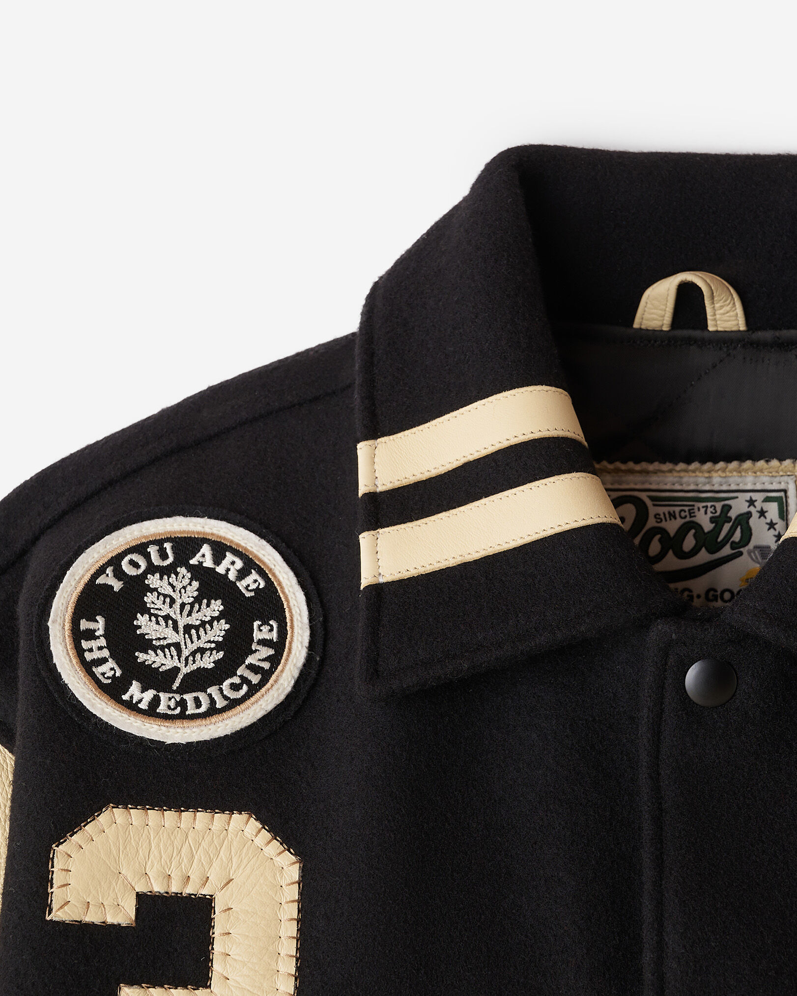Roots X SECTION 35 Varsity Jacket | Southcentre Mall Roots X SECTION 35 Varsity Jacket | Southcentre Mall