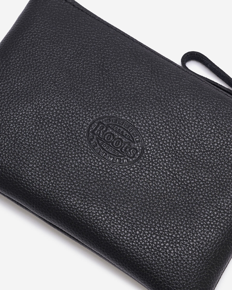 Large Zip Pouch Cervino | Leather Accessories | Roots