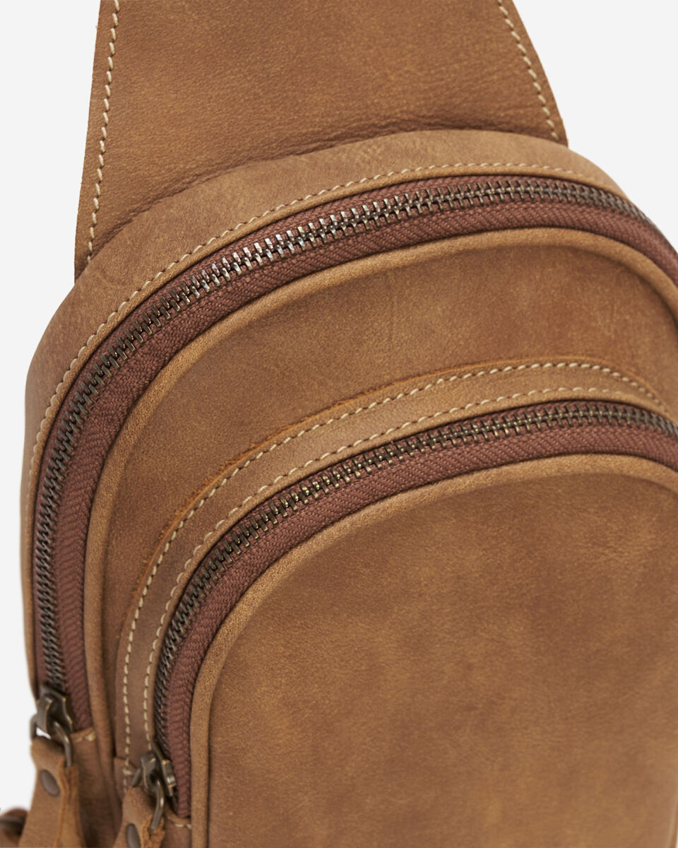 Sac à bandoulière Trinité en cuir Tribe | Sacs à main | Roots