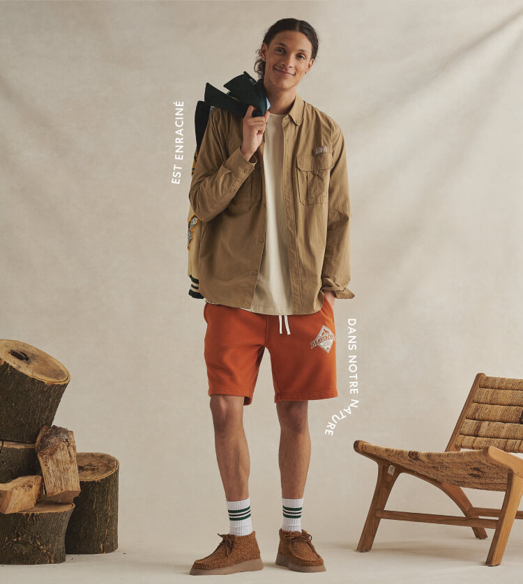 Vêtements décontractés, chaussures et accessoires pour hommes | Roots
