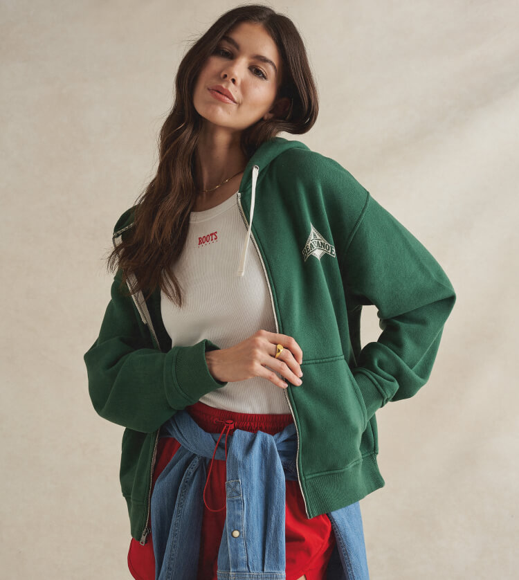 Vêtements décontractés, chaussures et accessoires pour femmes | Roots