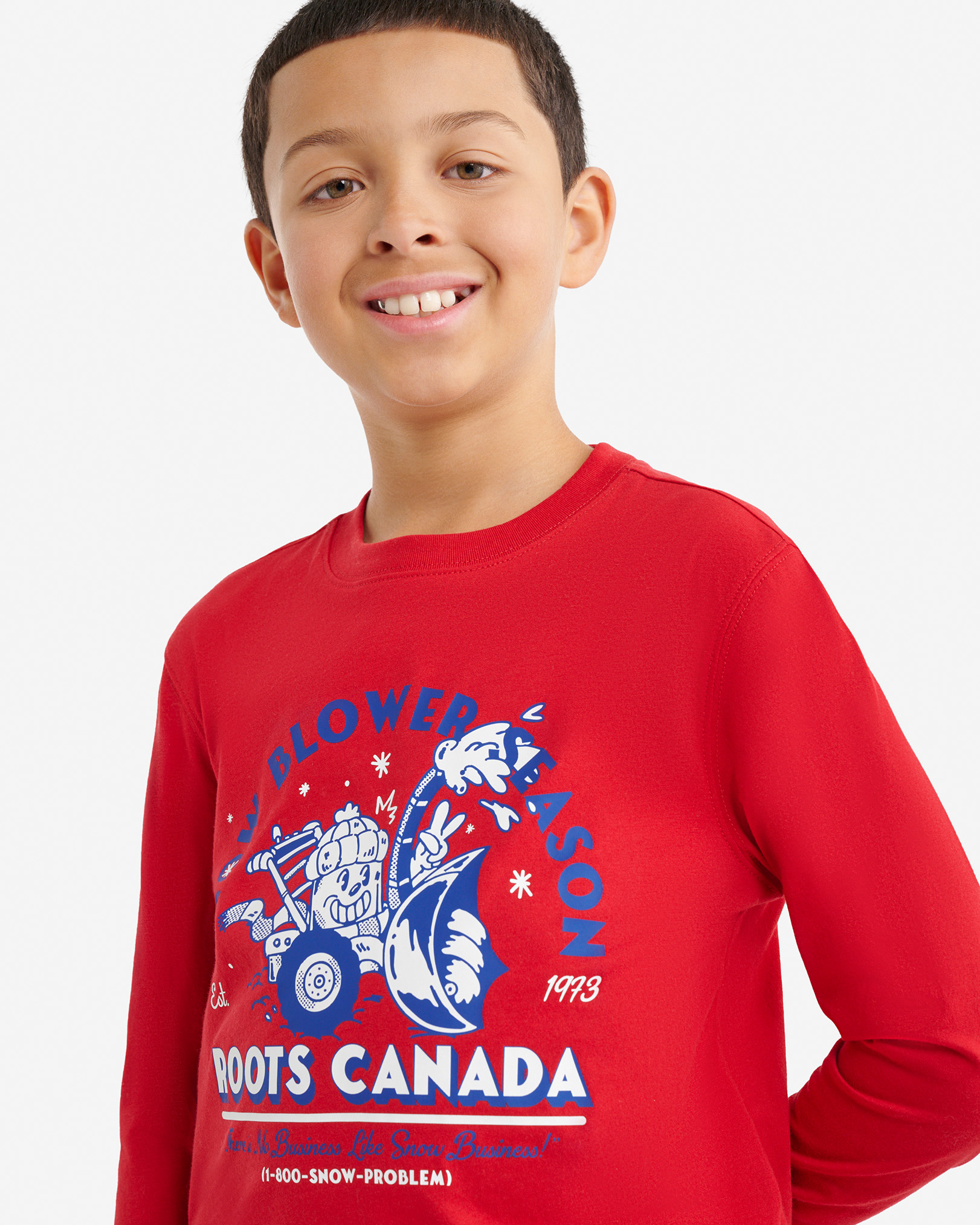 Kids Winter Company T-Shirt | Roots
