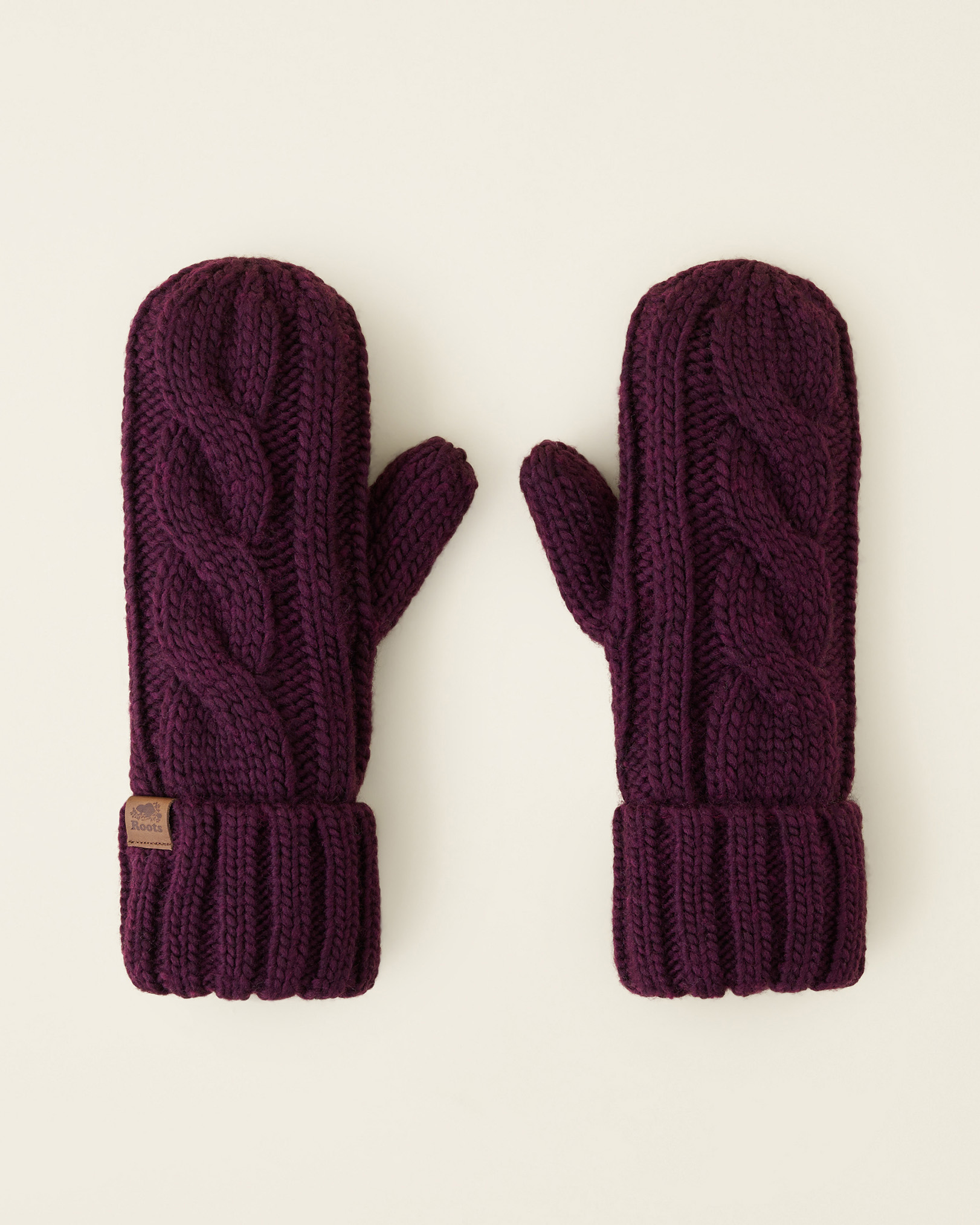 Womens Olivia Cable Mitten | Accessories, Gloves | Roots