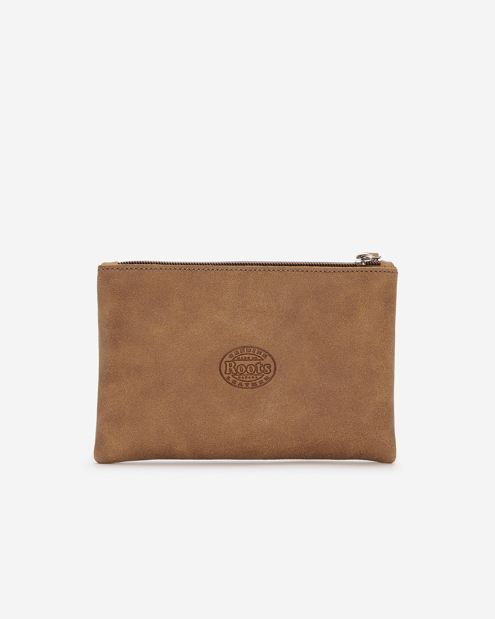 Large Zip Pouch Tribe | Leather Accessories | Roots