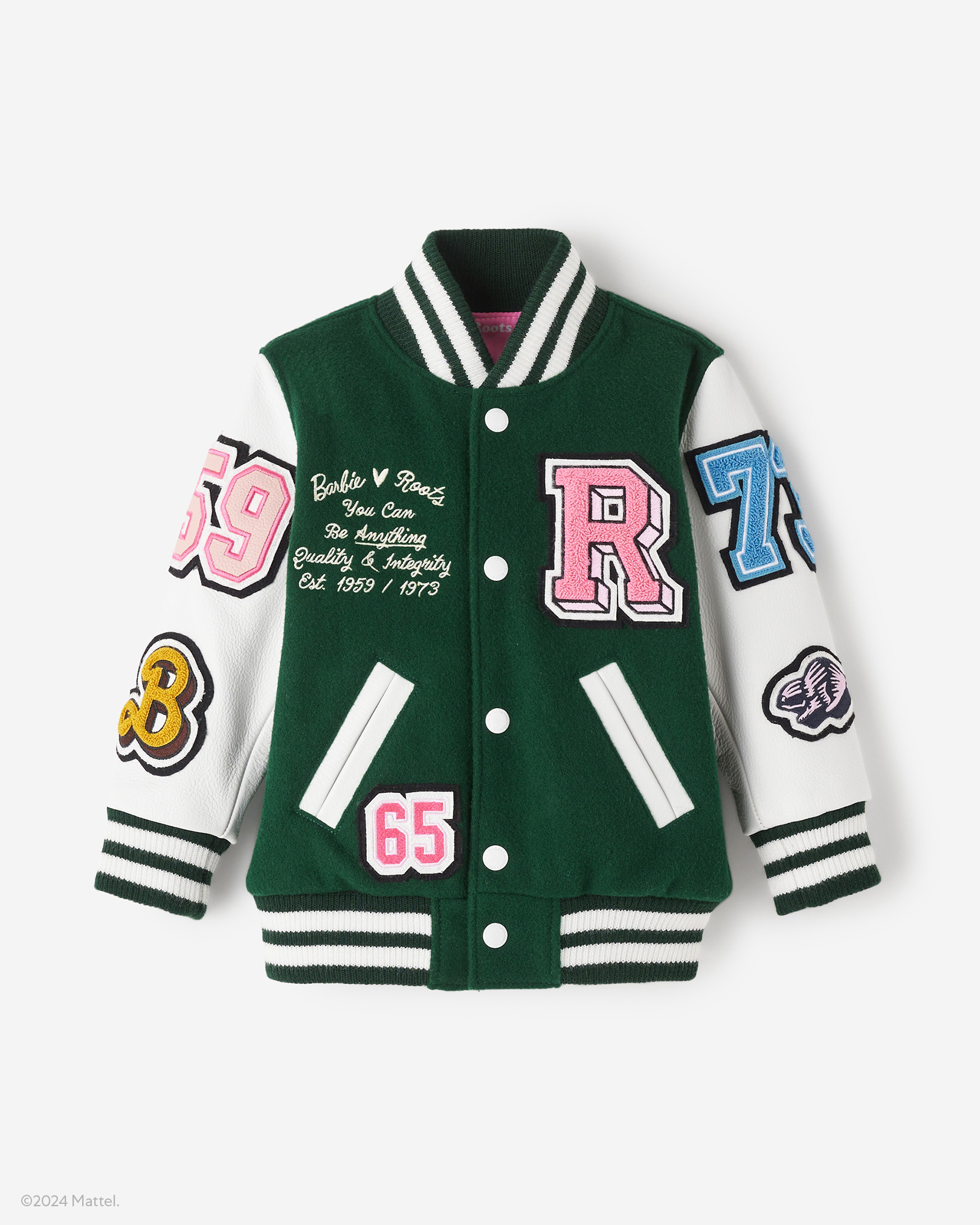Barbie™ X Roots Toddler 65 Varsity Jacket | Varsity Jackets | Roots